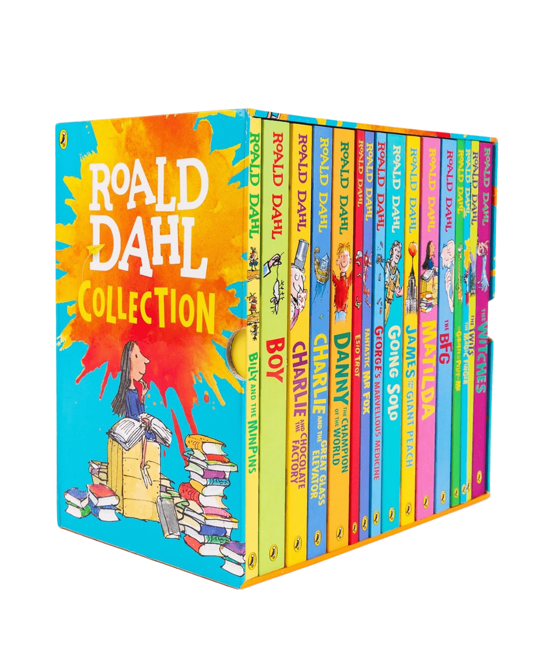 Roald Dahl’s 16-Book Box Set Book Review: : Timeless Treasure for Every ...