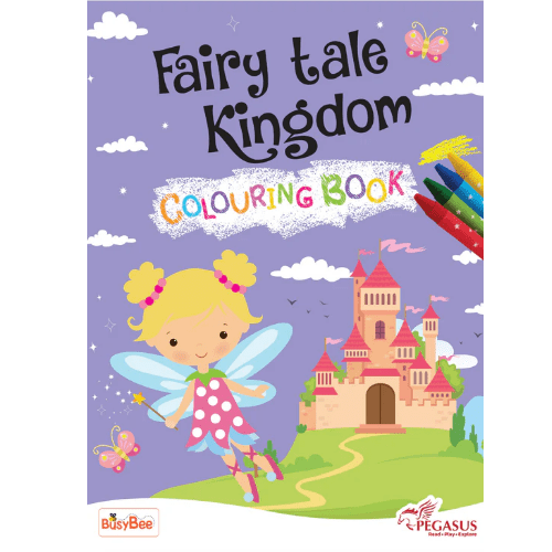 Colouring Books – Fairy Tale Kingdom: 16 Enchanting Pages of Fun ...