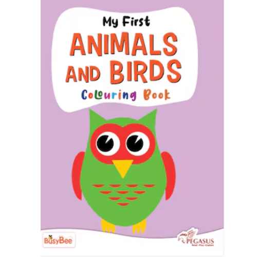 My First Animals and Birds Colouring Book: 16 Fun & Engaging ...