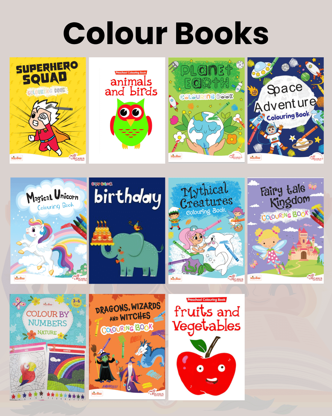 Children's Colouring Books Combo - Readers Space Nepal